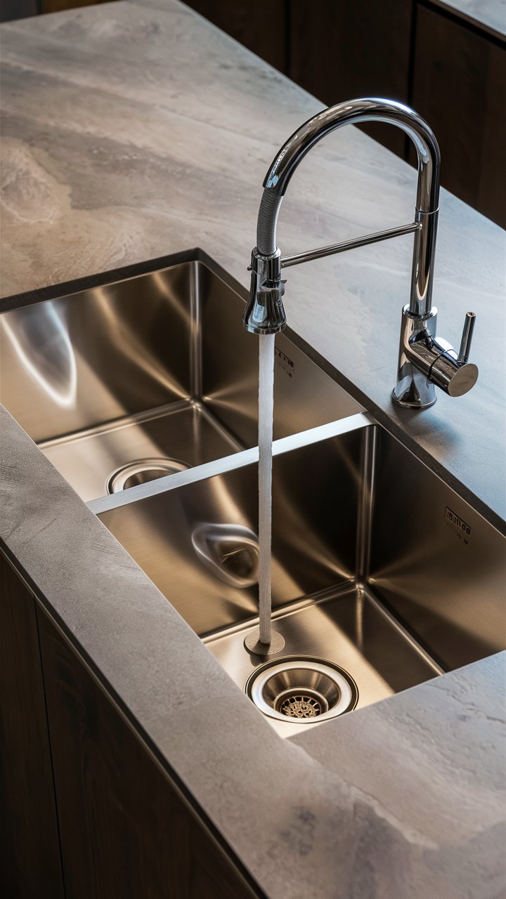 5 Best Double Bowl Stainless Steel Undermount Kitchen Sink With Faucet ...