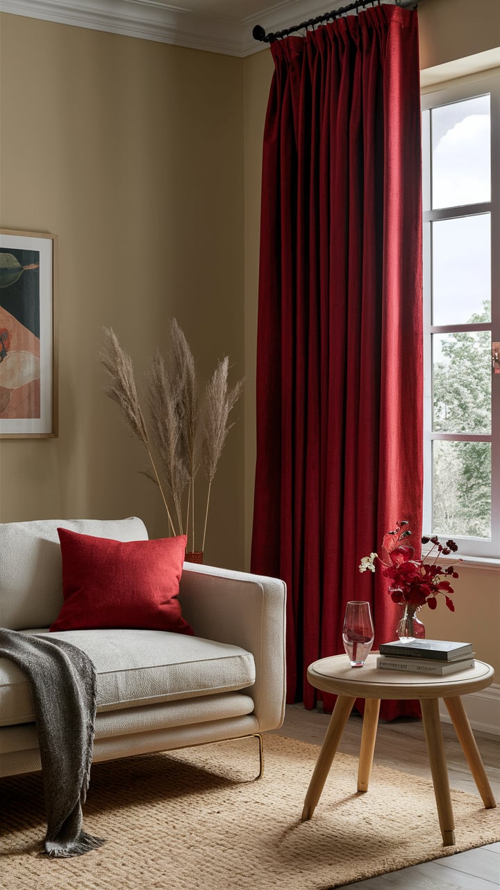 How I Choose Cozy Curtain Colors for My Living Room - Homesnippets.com