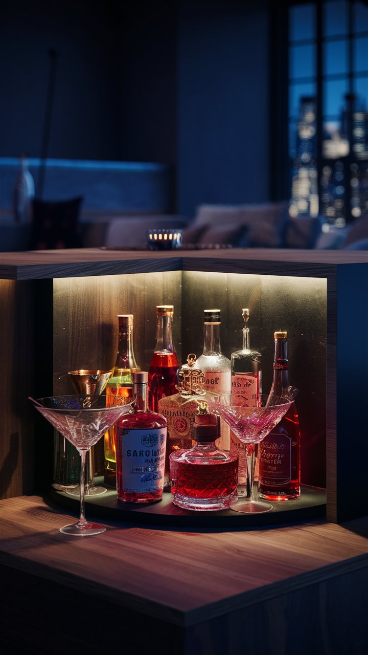 11 Ideas To Design A Luxury Mini Home Bar - Homesnippets.com