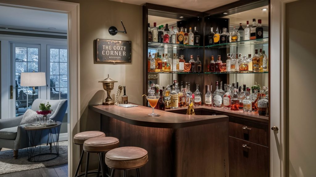 11 Ideas To Design A Luxury Mini Home Bar - Homesnippets.com
