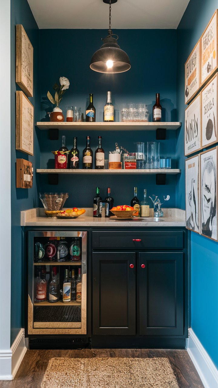 11 Ideas To Design A Luxury Mini Home Bar - Homesnippets.com